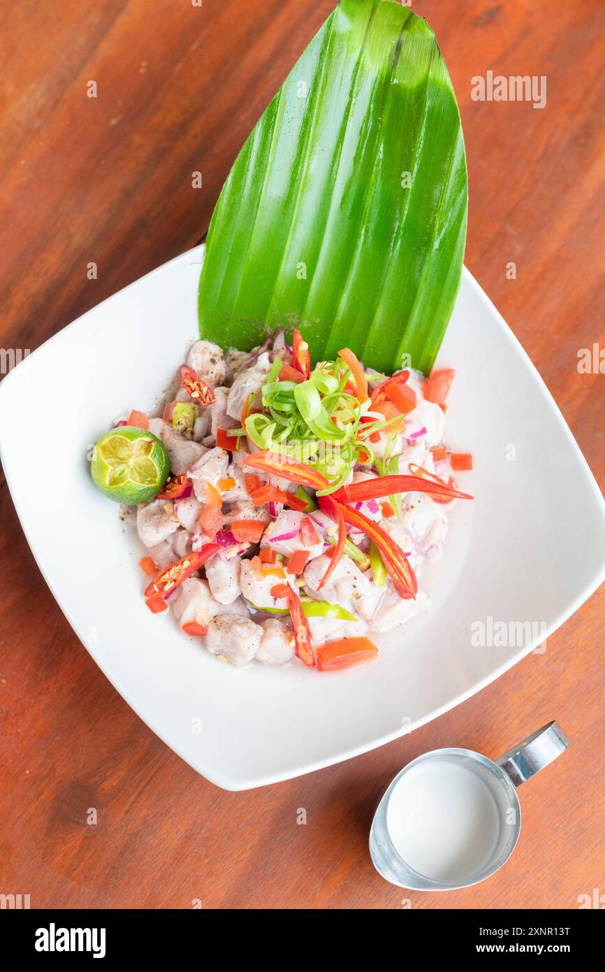 Kinilaw, a popular Filipino ceviche dish at a local restaurant in ...