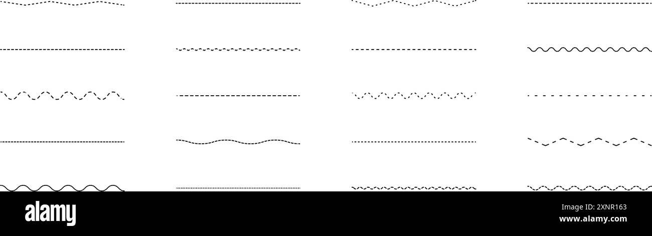 Cross shape dotted lines Stock Vector Images - Alamy