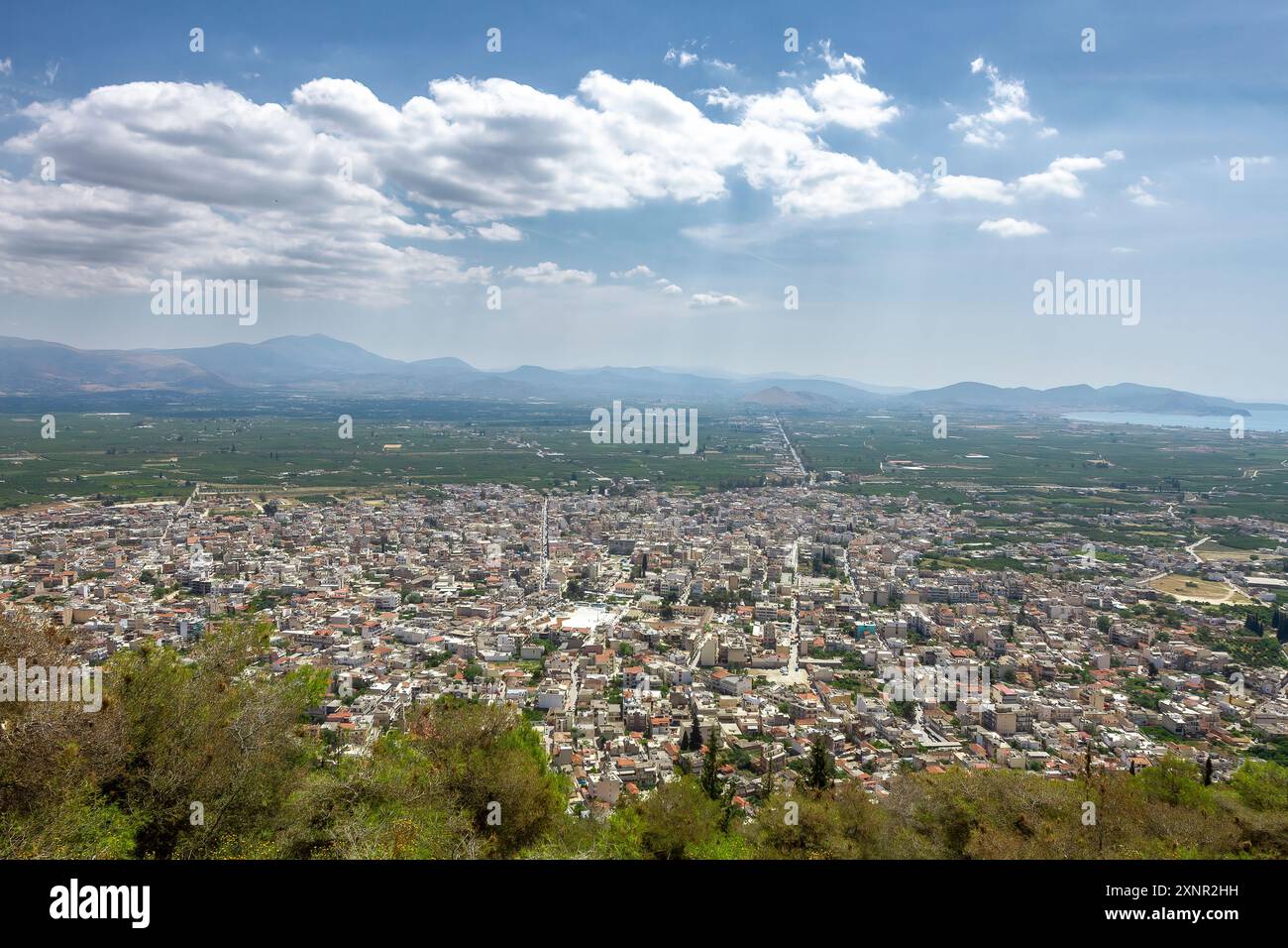Argos, Greece: A panoramic view of one of the oldest continuously ...