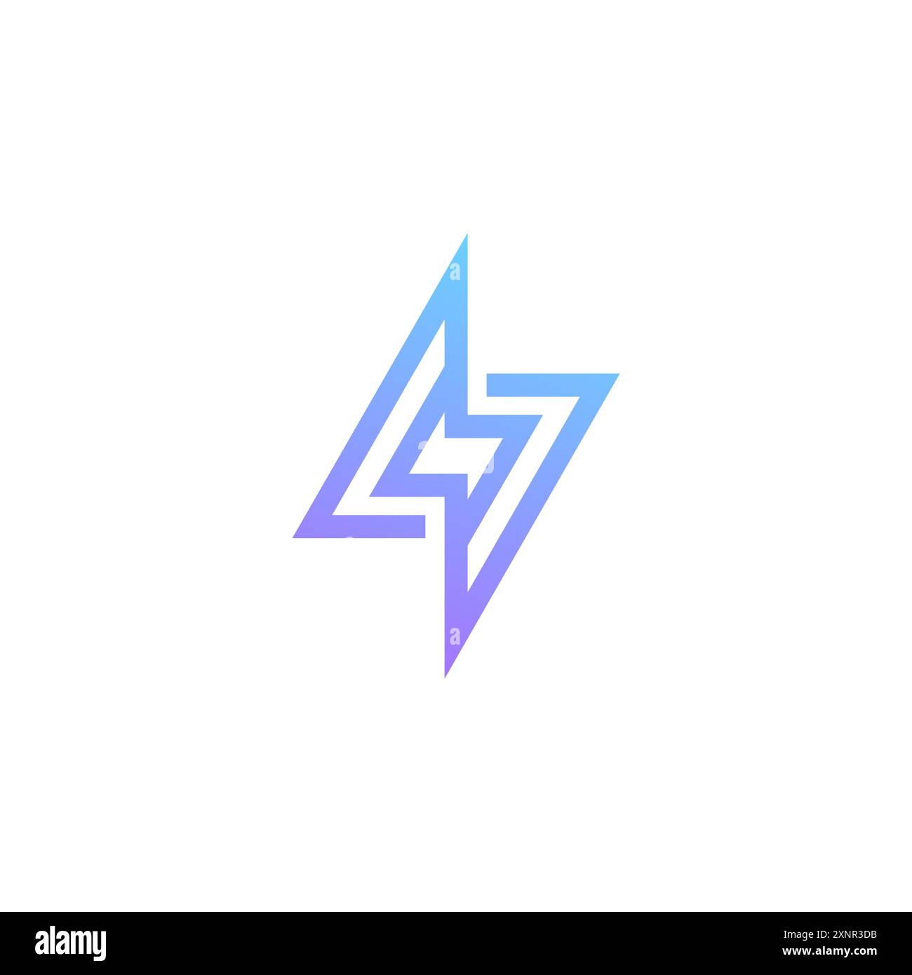 Thunder logo hi-res stock photography and images - Alamy