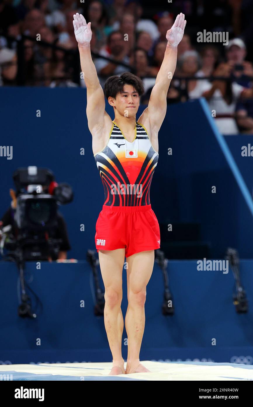 Paris, France. 31st July, 2024. Daiki Hashimoto (JPN) Gymnastics ...
