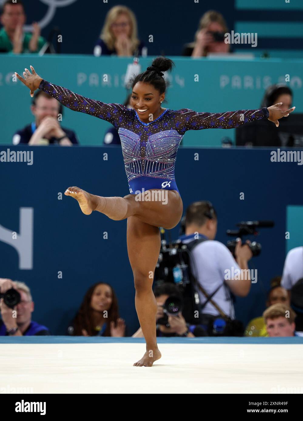 PARIS, FRANCE - AUGUST 01: Olympic Champion and Gold Medal Winner ...