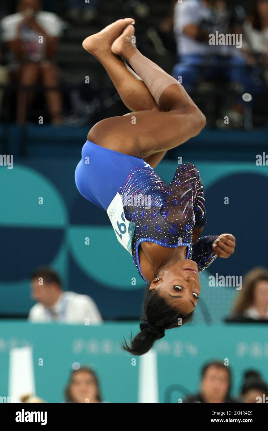 PARIS, FRANCE - AUGUST 01: Olympic Champion and Gold Medal Winner ...