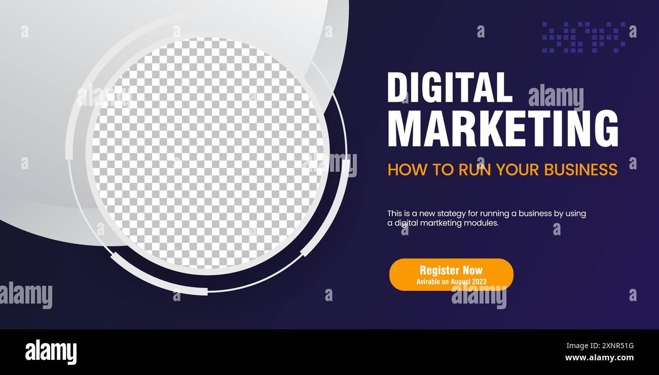 Abstract curve banner design with black and white background. Digital ...