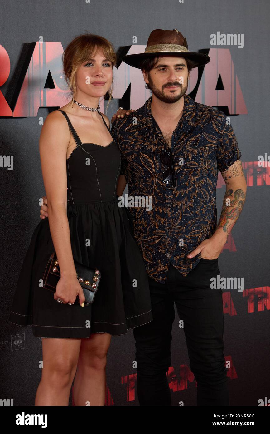 Madrid, Spain. 01st Aug, 2024. Andrea Guasch and Rosco are attending ...
