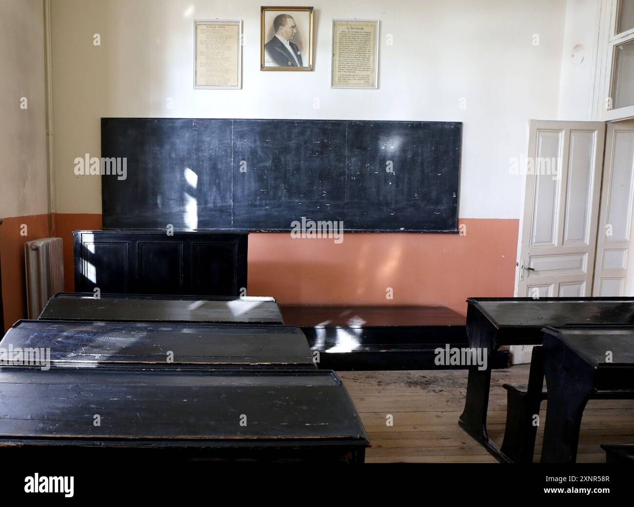 HEYBELIADA, ISTANBUL, TURKEY-NOVEMBER 05,2021: The Halki seminary ...