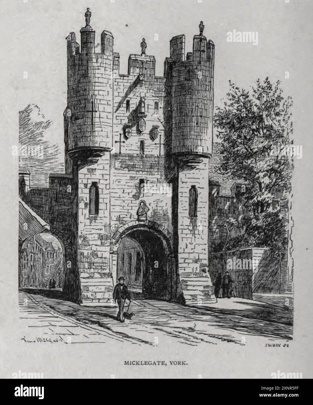 Micklegate, York Illustration by Thomas R. Macquoid Thomas Robert ...