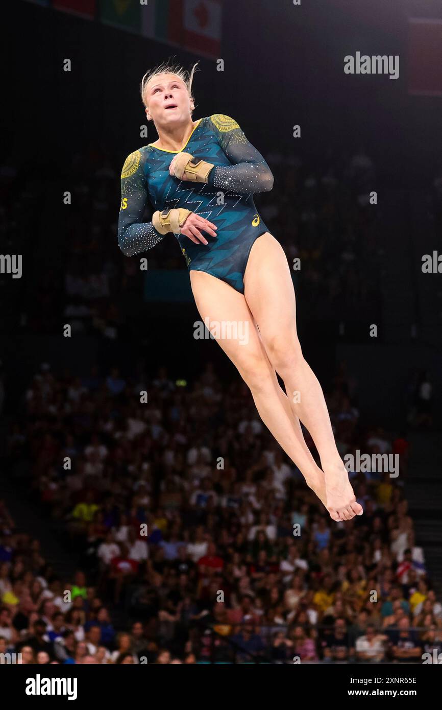 PARIS, FRANCE - AUGUST 01: Ruby Pass of Australia performing on the ...