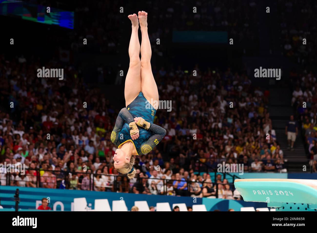 PARIS, FRANCE - AUGUST 01: Ruby Pass of Australia performing on the ...