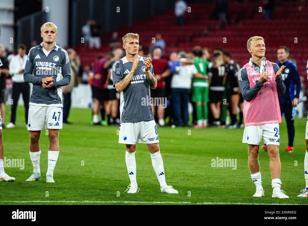 Copenhagen, Denmark. 01st, August 2024. Magnus Mattsson (18) of FC ...