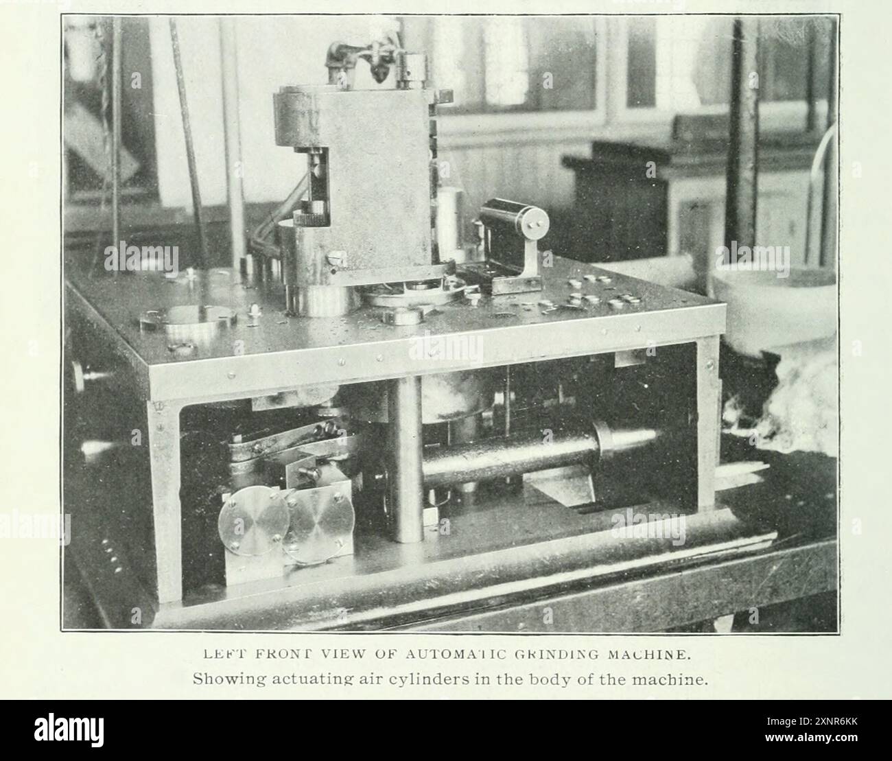 LEFT FRONT VIEW OF AUTOMATIC GRINDING MACHINE from the Article THE ...