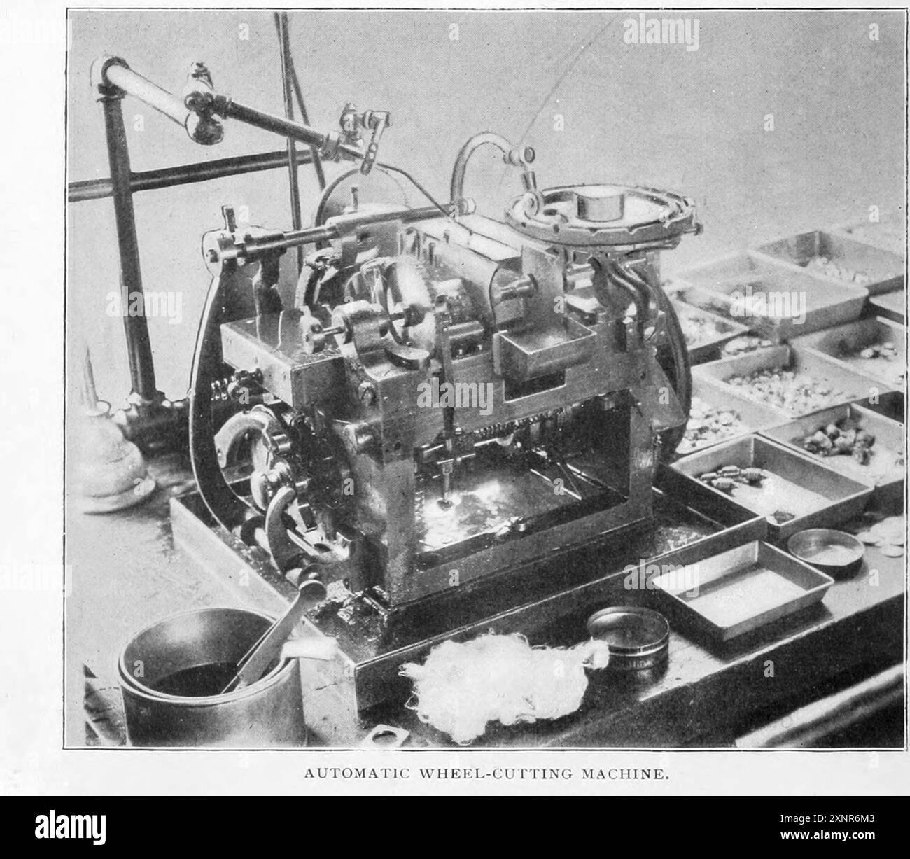 AUTOMATIC WHEEL-CUT1NG MACHINE from the Article THE REVOLUTION IN ...
