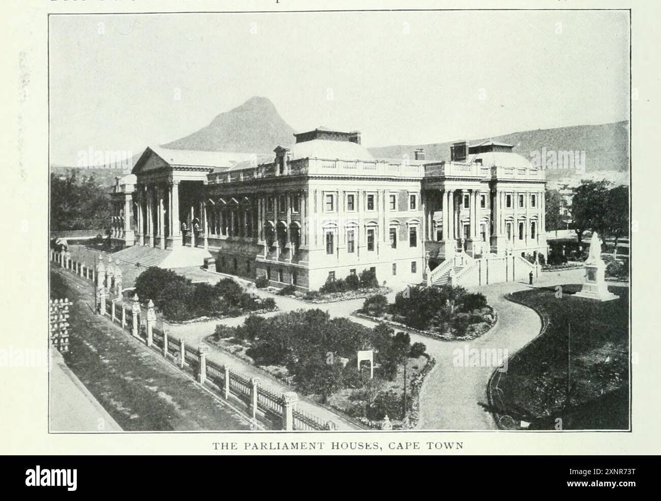 THE PARLIAMENT HOUSES, CAPE TOWN from the Article THE ECONOMIC CONQUEST ...