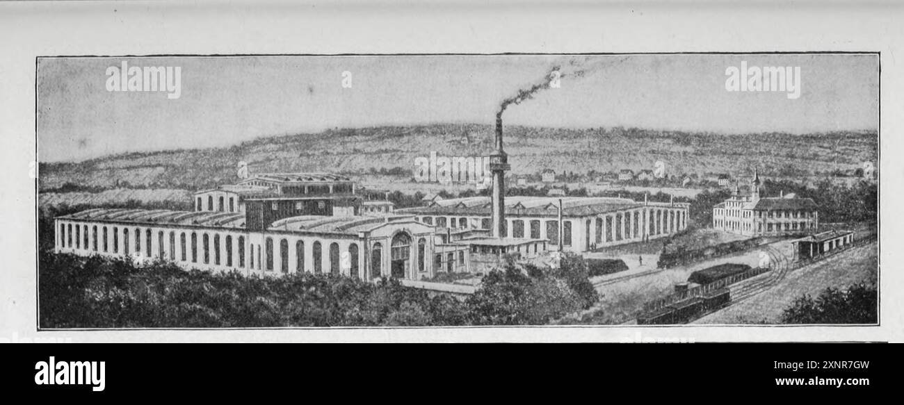 Steam Engine Building Escher, Wyss & Co. Zurich, Switzerland from the ...