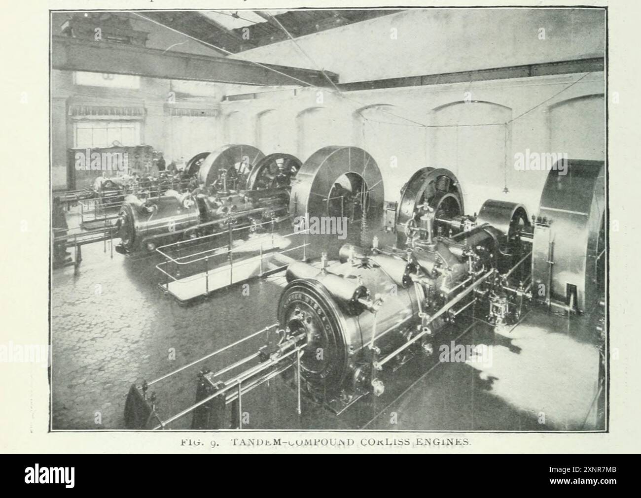 TANDEM-COMPOUND CORLISS ENGINE Installed at the Central Electric ...