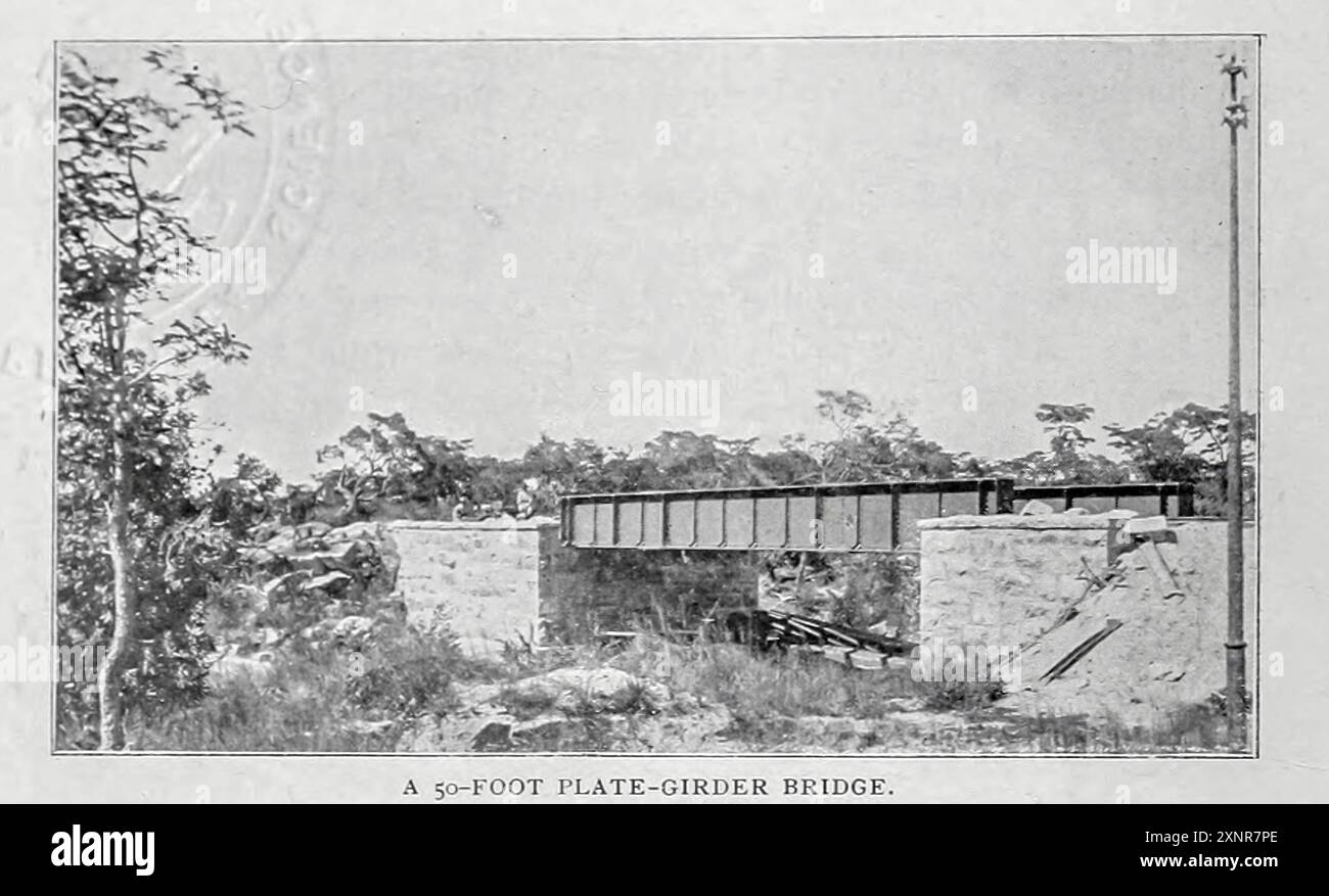 A 50-FOOT PLATE Grinder Bridge from the Article THE CAPE-TO-CAIRO ...