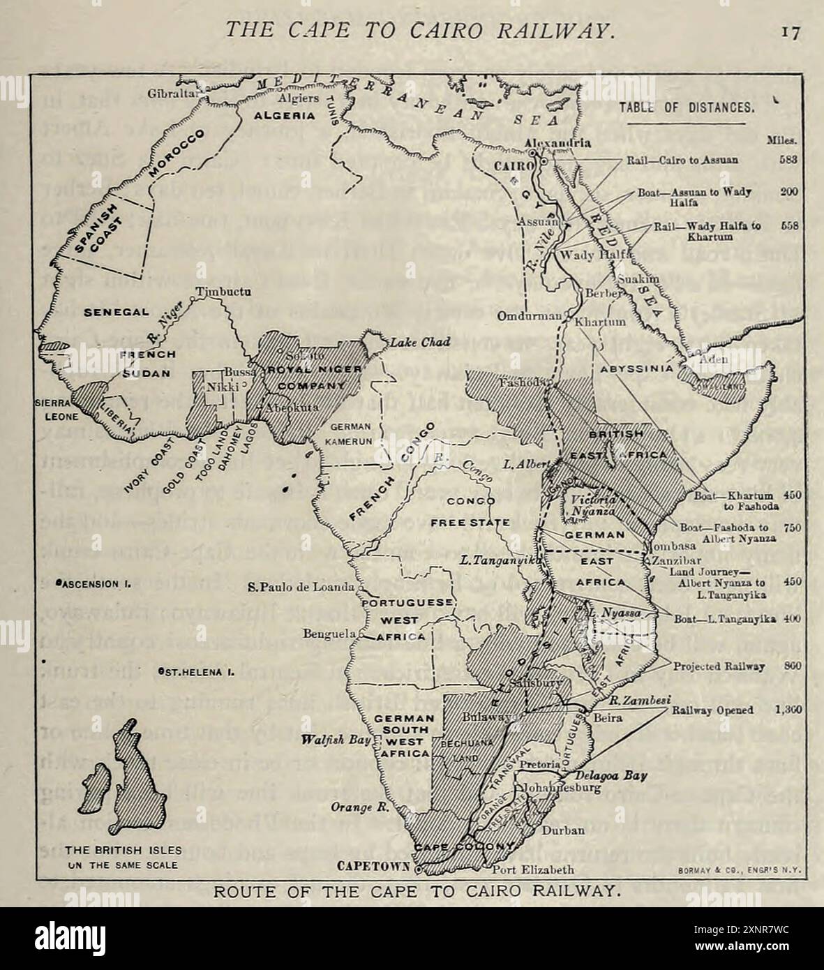 Map train route 19th century hi-res stock photography and images - Alamy