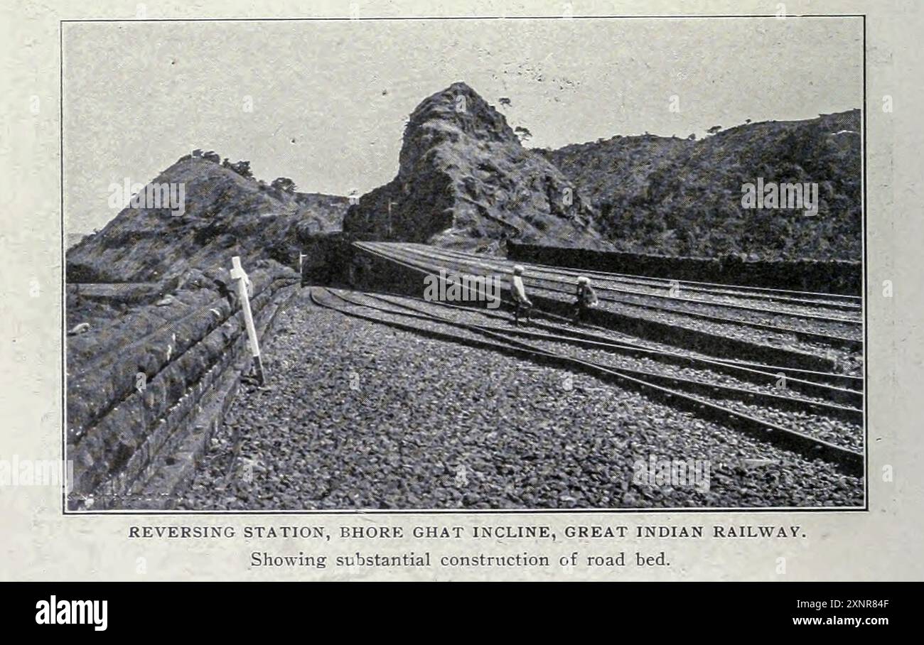 REVERSING STATION, BHORE GHAT INCLINE, GREAT INDIAN RAILWAY. Showing ...