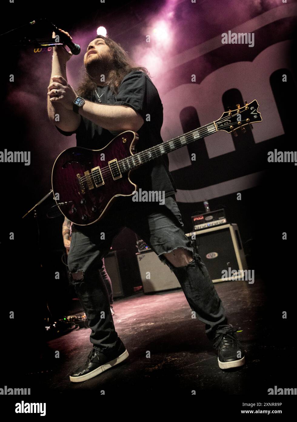 Mammoth WVH (Wolfgang Van Halen) at Birmingham O2 Institute, July 2024 ...