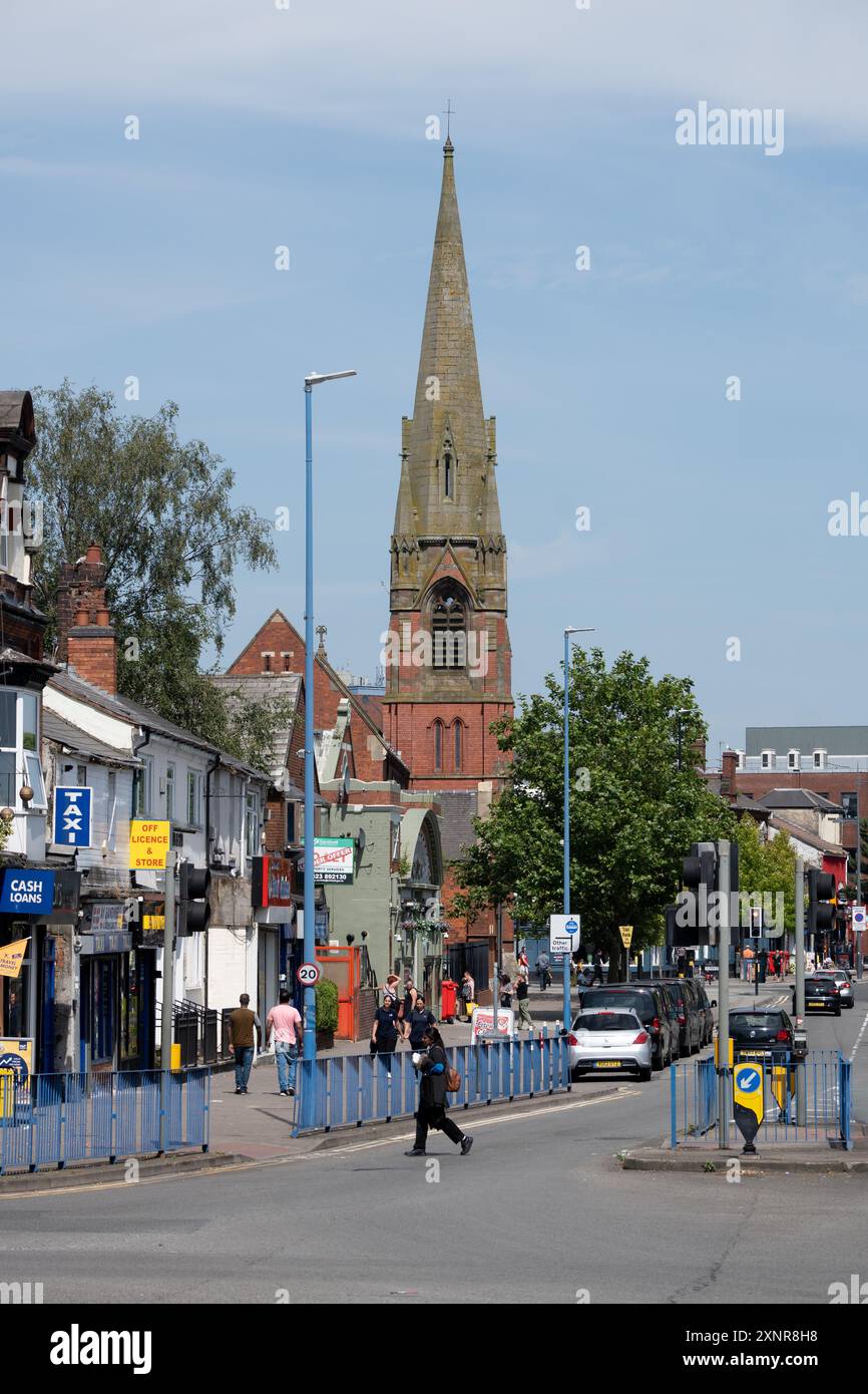 St. Michael Street and St Michael`s Catholic Church, West Bromwich ...