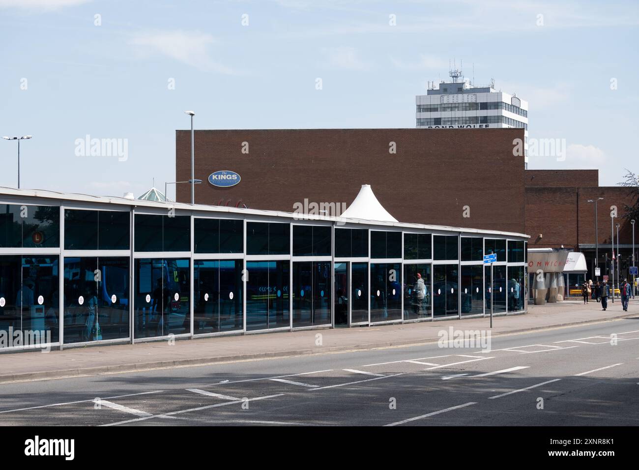 West Bromwich Bus Station, Sandwell, West Midlands, England, UK Stock ...
