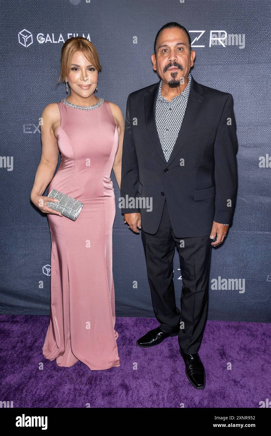 Yadi Valerio Rivera mit Ehemann Emilio Rivera beim Screening der Gala ...