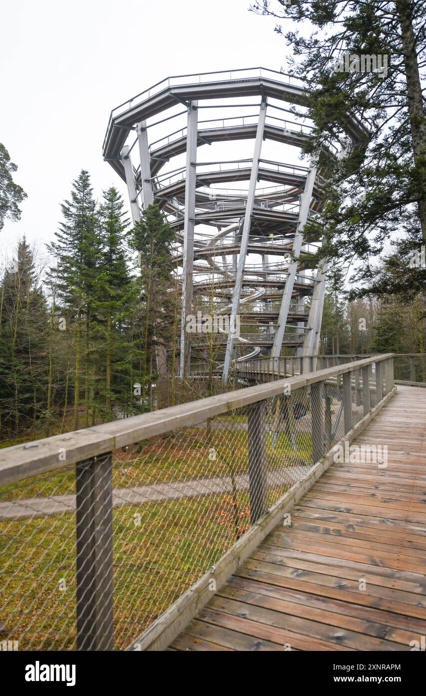Elevated wooden platform hi-res stock photography and images - Alamy