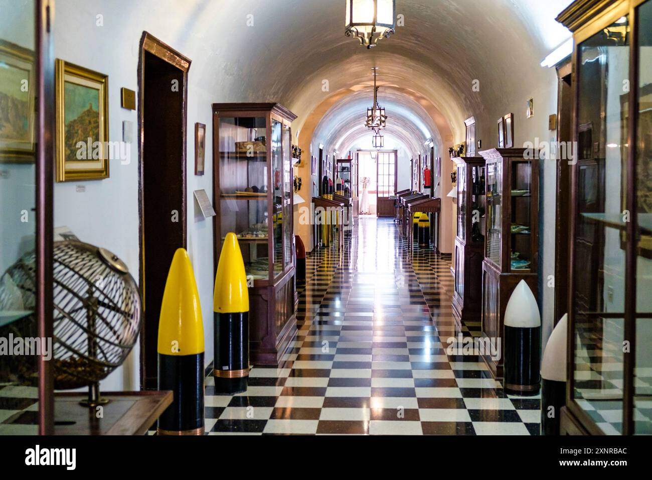Military Museum of Menorca, former barracks of Cala Corb, central ...