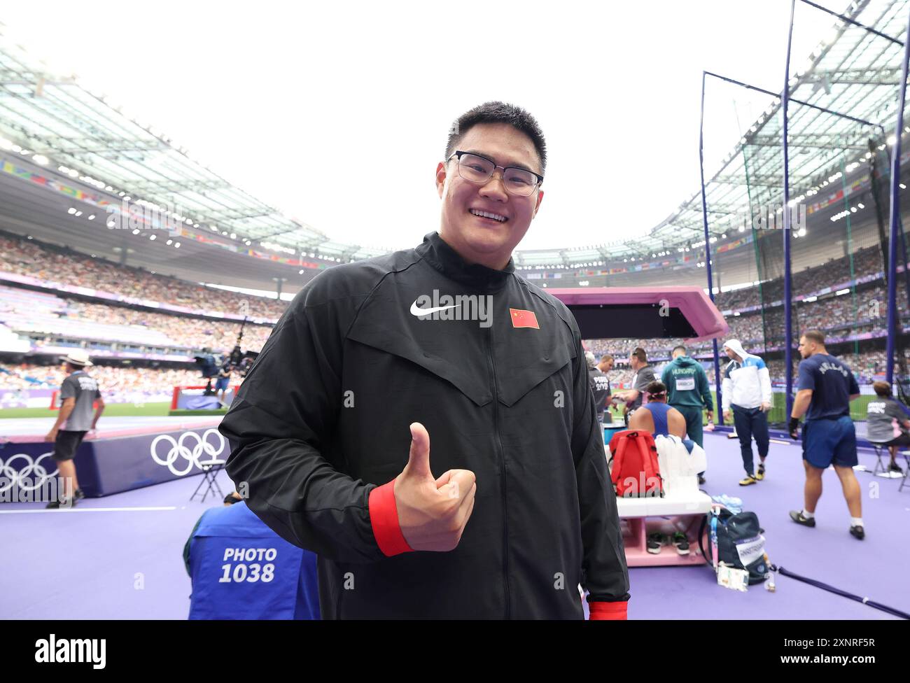 Paris, France. 2nd Aug, 2024. Wang Qi of China is seen before the men's ...