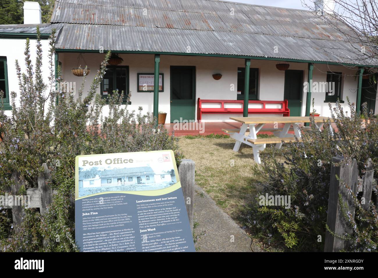 Post Office, Hartley, NSW, Australia Stock Photo - Alamy