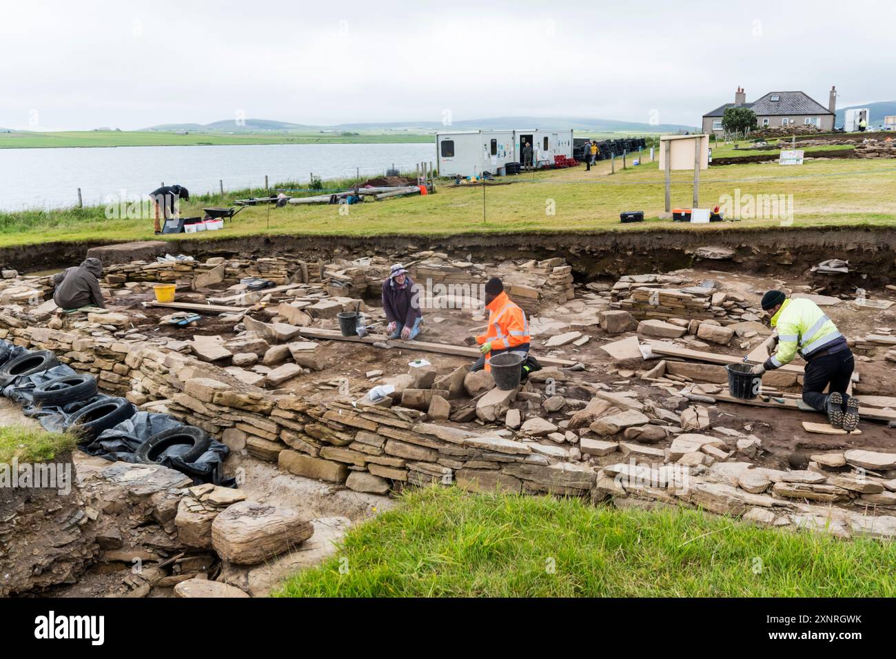Ness of brodgar archeology hi-res stock photography and images - Alamy
