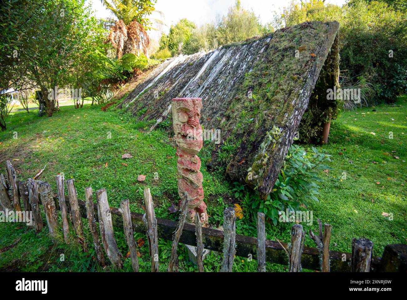 Buried Village of Te Wairoa - New Zealand Stock Photo - Alamy