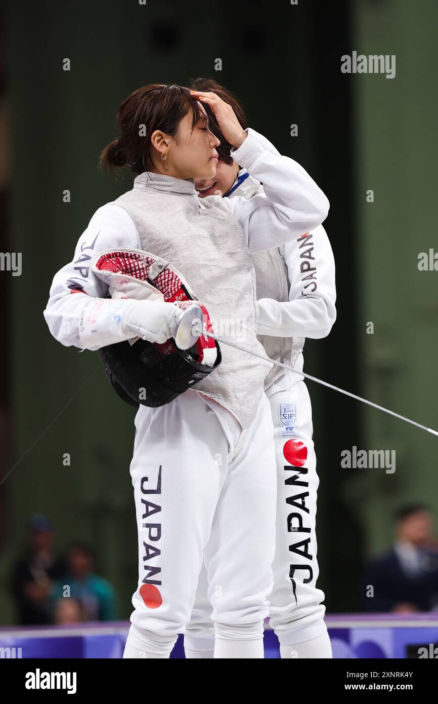 Paris, France. 01st Aug, 2024. Sera Azuma (JPN) Fencing : Women's Foil ...