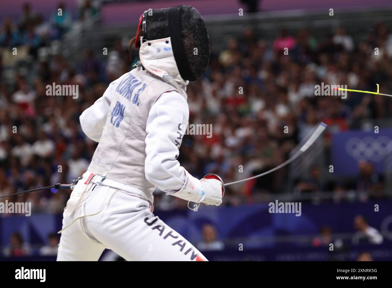 Paris, France. 01st Aug, 2024. Sera Azuma (JPN) Fencing : Women's Foil ...