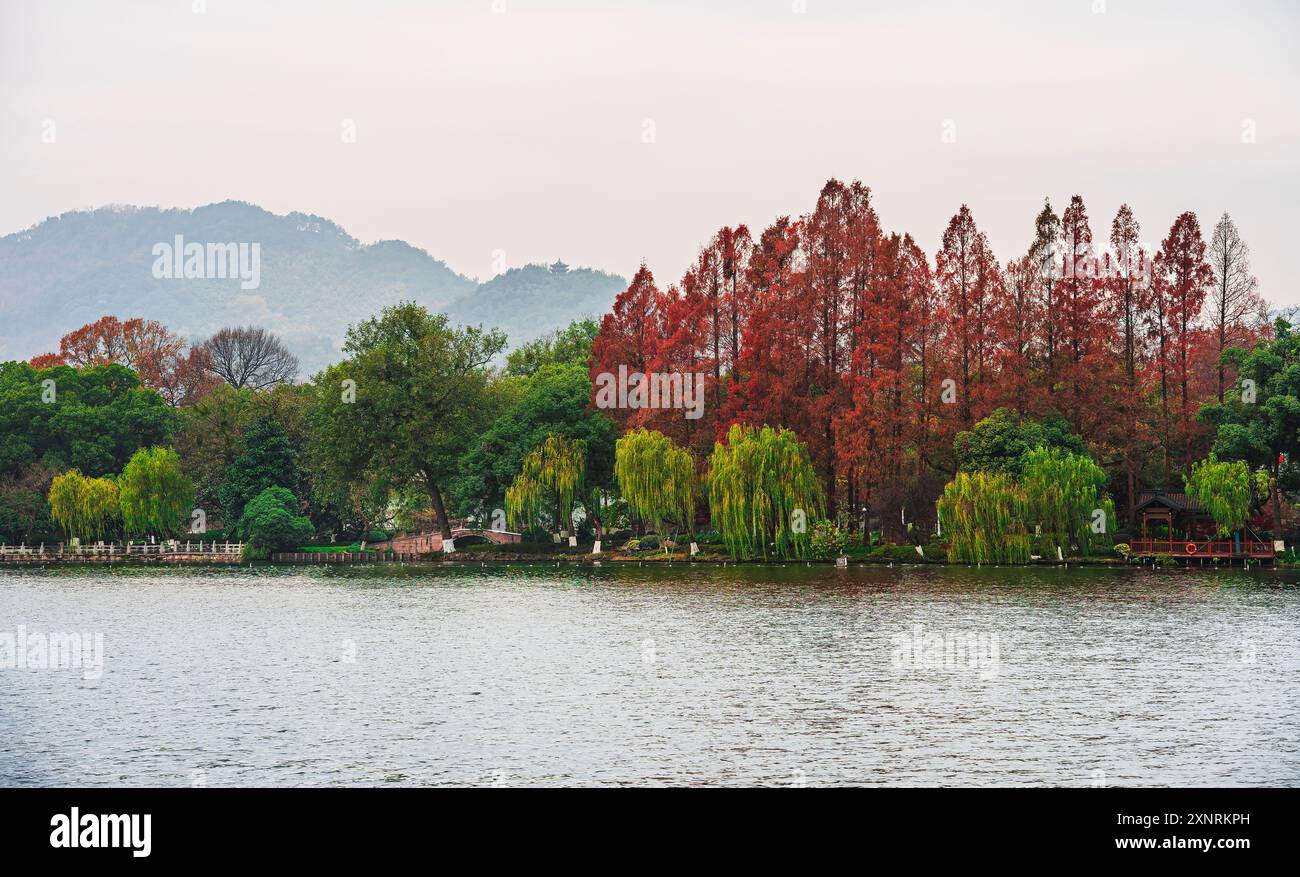 West lake hangzhou landscape garden hi-res stock photography and images ...
