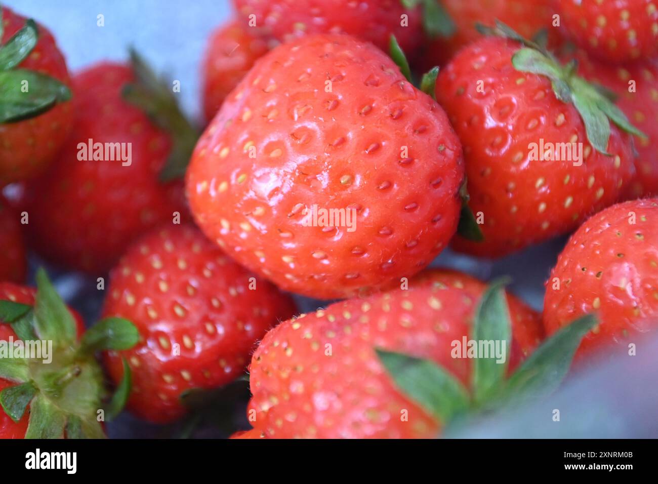 Red Strawberries 3 Stock Photo - Alamy