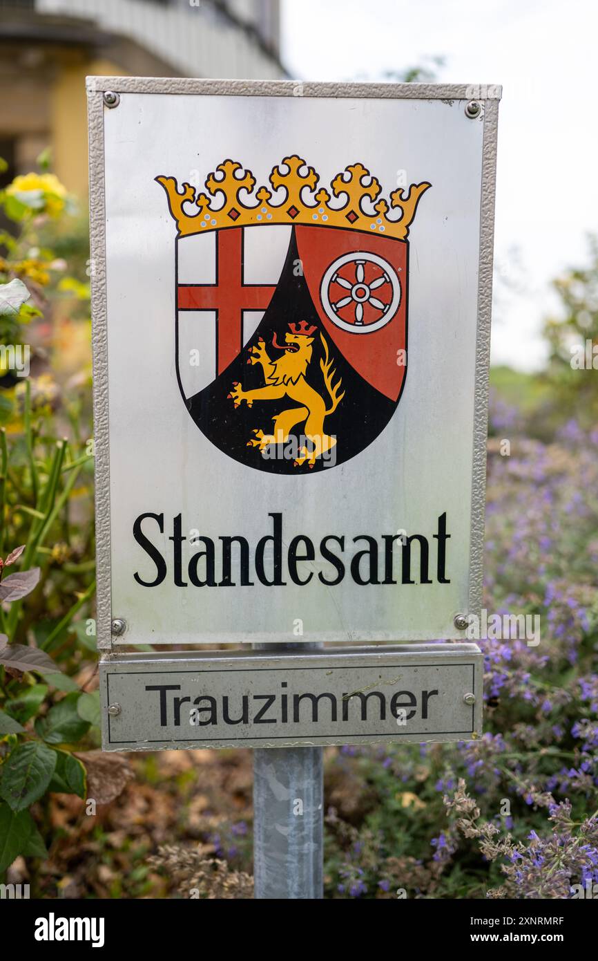 Standesamtsschild hi-res stock photography and images - Alamy