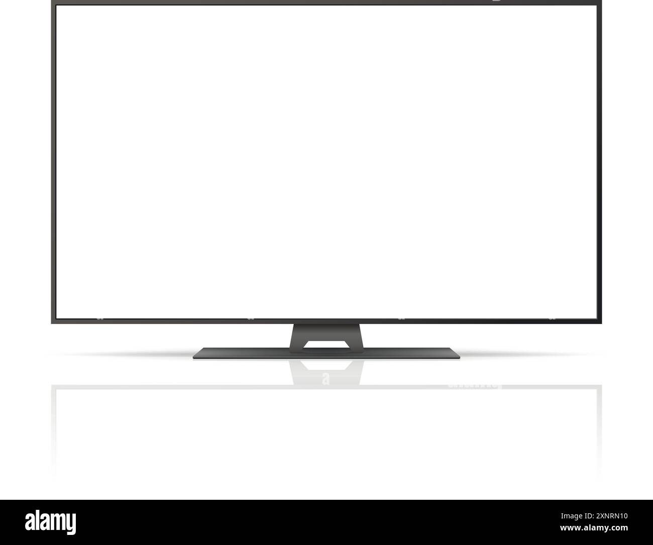 High resolution tv mockup Stock Vector Images - Alamy