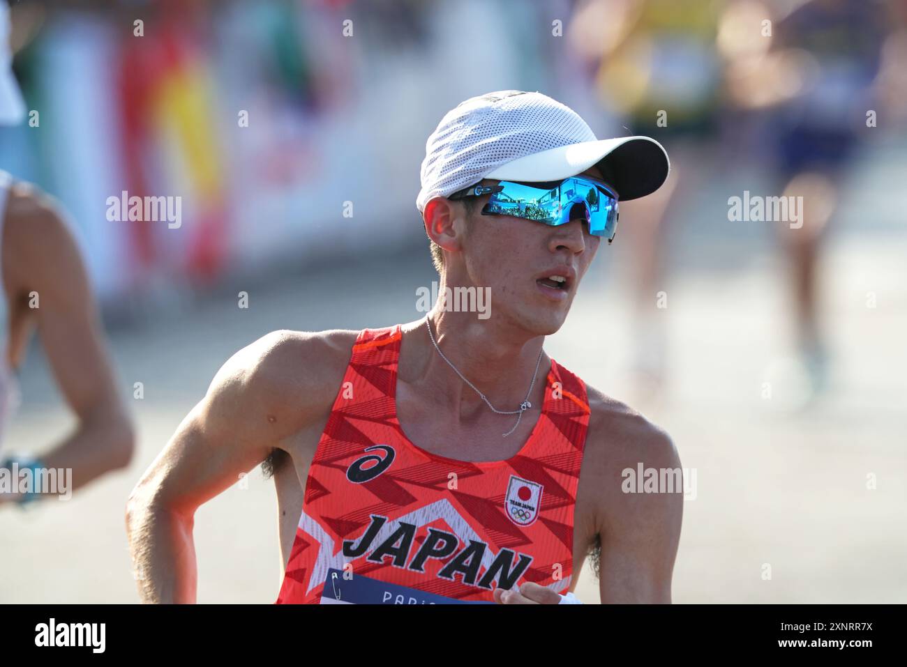 Paris, France. 1st Aug, 2024. Yuta Koga (JPN) Race Walk : Men's 20km Race Walk during the Paris ...