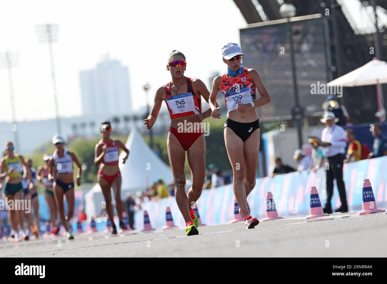 Paris, France. 1st Aug, 2024. Nanako Fujii (JPN) Race Walk : Women's 20km Race Walk during the ...