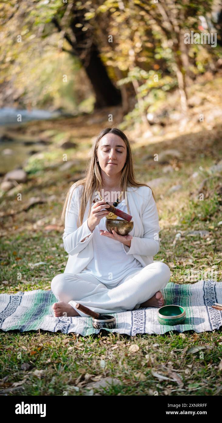 Spiritual energy practice hi-res stock photography and images - Alamy