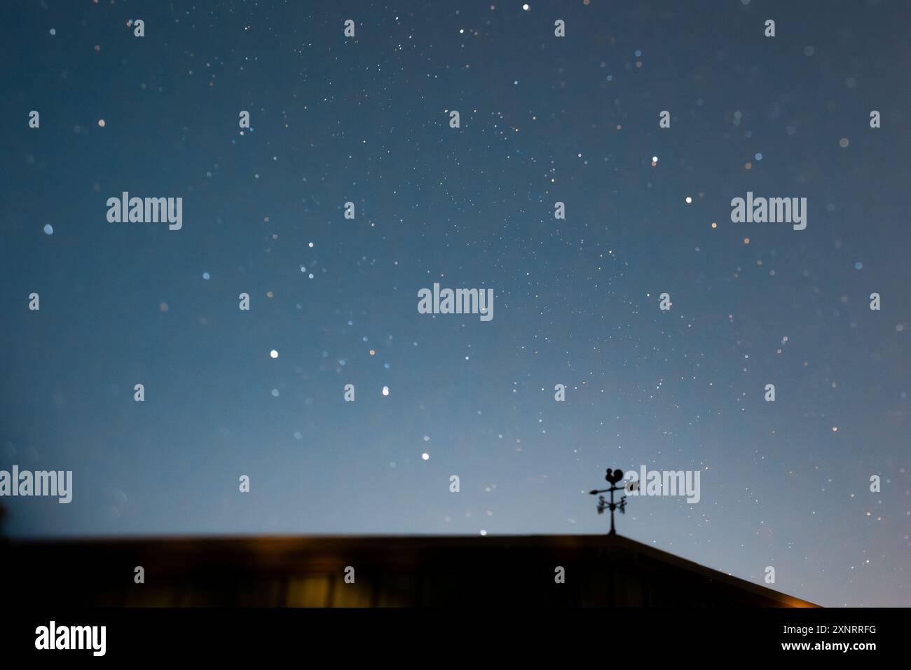 Stars in the night sky with wind Stock Photo - Alamy