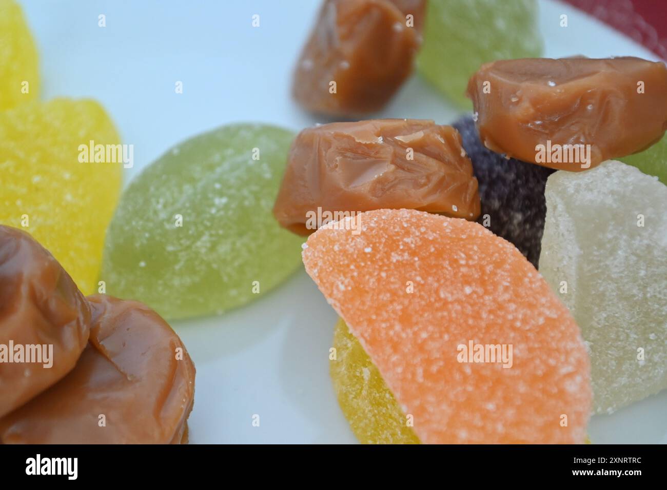 Toffee and Sweets Stock Photo - Alamy
