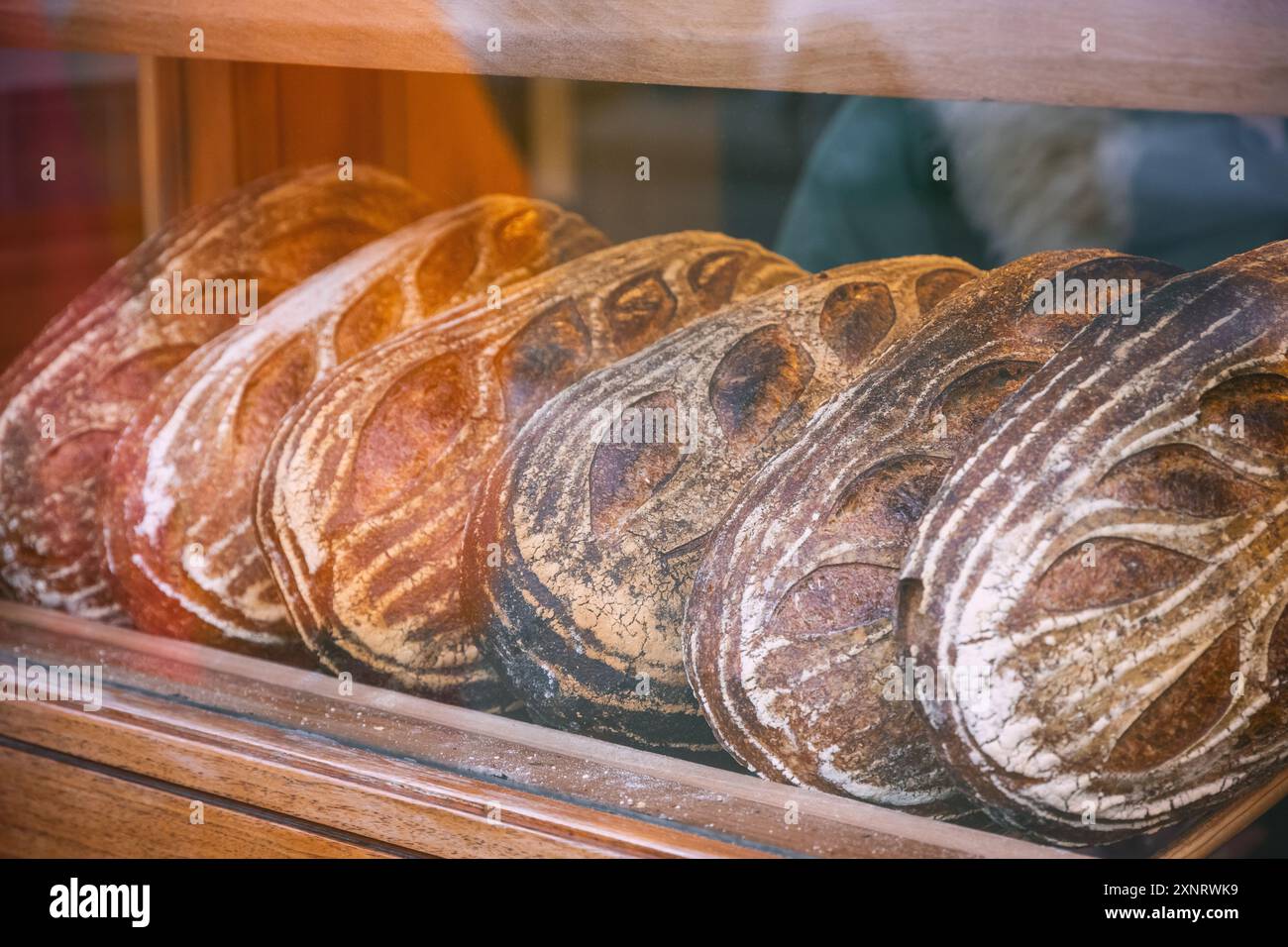 Artisan bread display hi-res stock photography and images - Alamy
