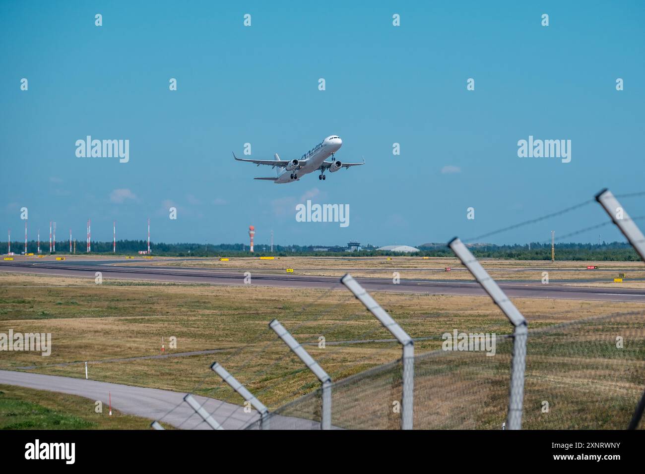 Helsinki / Finland - JULY 26, 2024: An Airbus A321, operated by the ...
