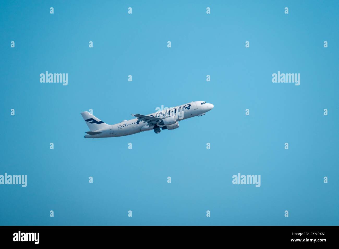 Helsinki / Finland - JULY 26, 2024: An Airbus A319, operated by the ...