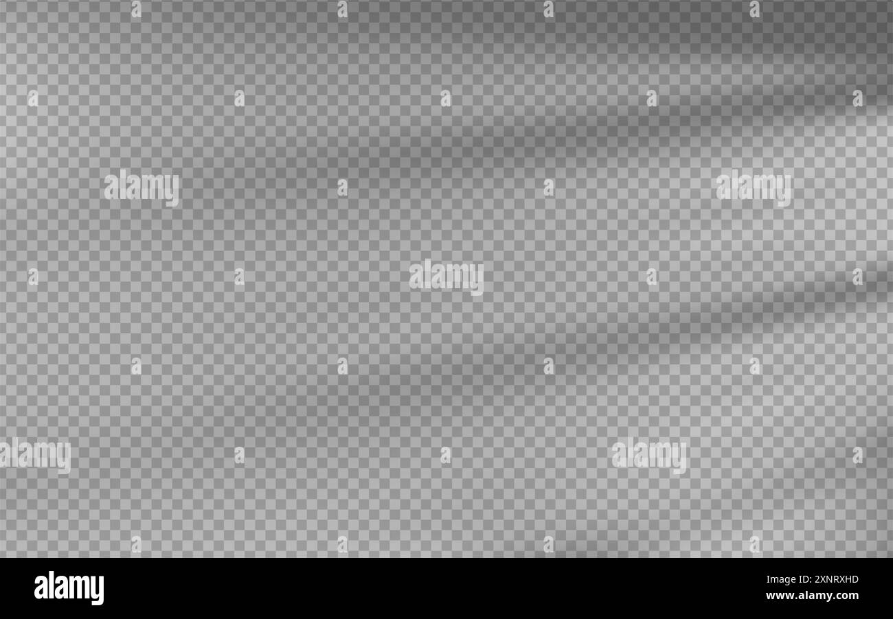 Abstract Light effect shadow overlay from window with rays isolated ...