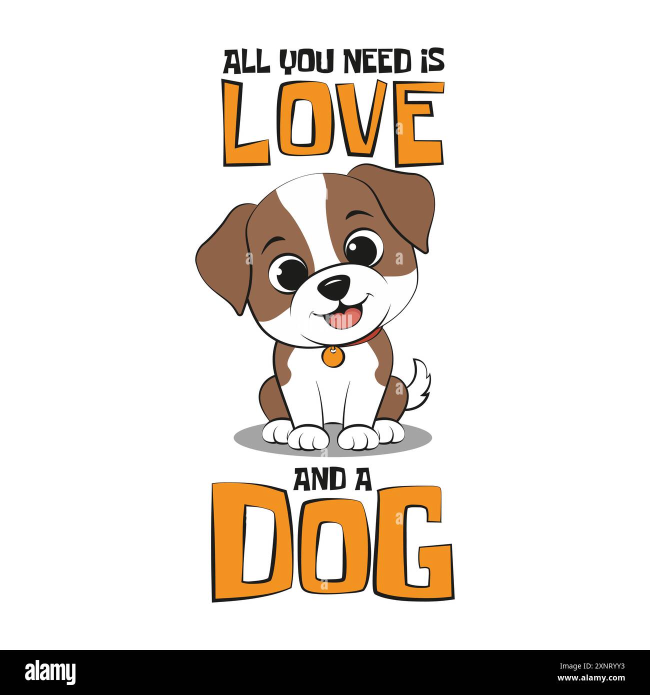Cute playful puppy with an inspirational motivational funny quote all ...