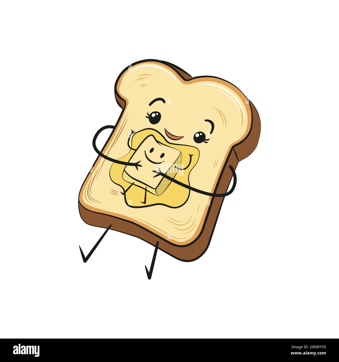 Bread cartoon hi-res stock photography and images - Alamy
