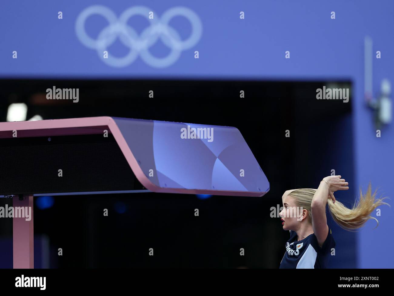 Paris, France. 2nd Aug, 2024. Elena Kulichenko of Cyprus is seen before ...